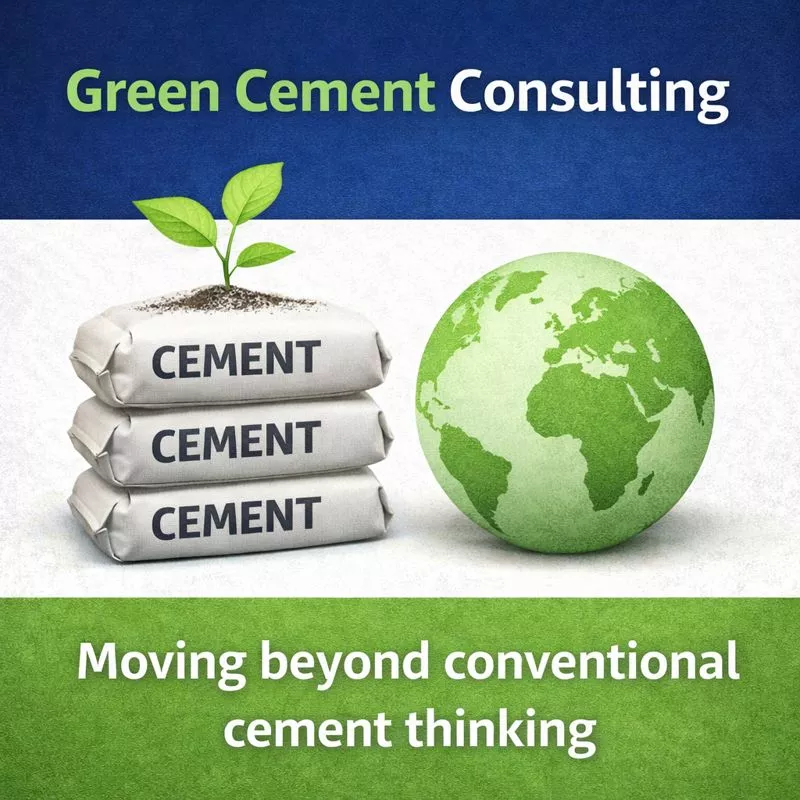 Green Cement Consulting Moving Beyond Conventional Thinking